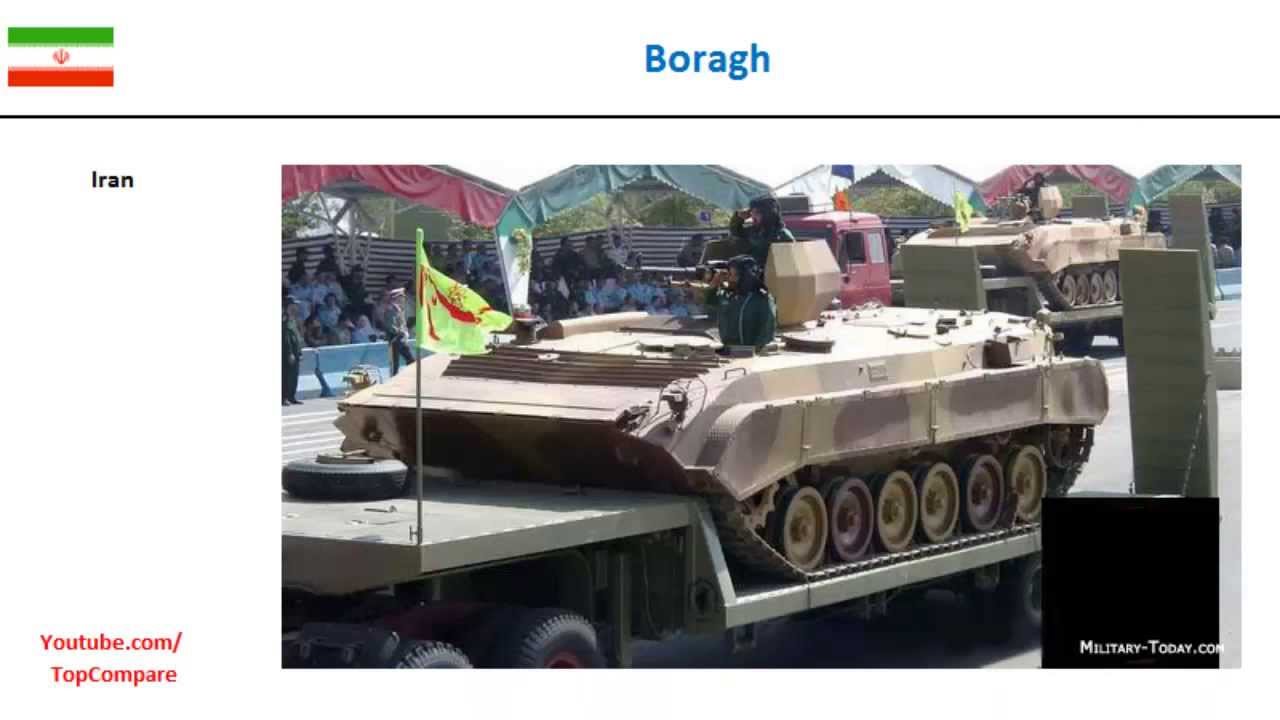 Boragh & BMD-3, Armoured personnel carrier specs comparison - YouTube