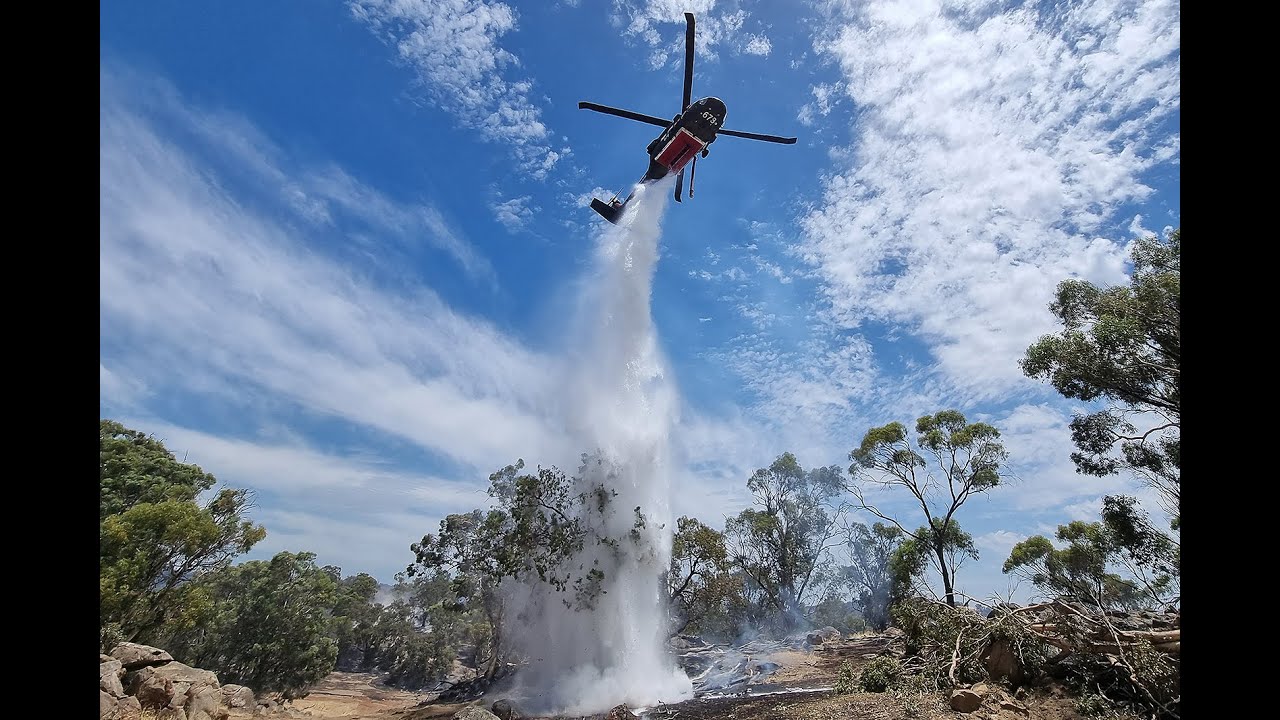 WA Fire Helicopters 2023 - YouTube