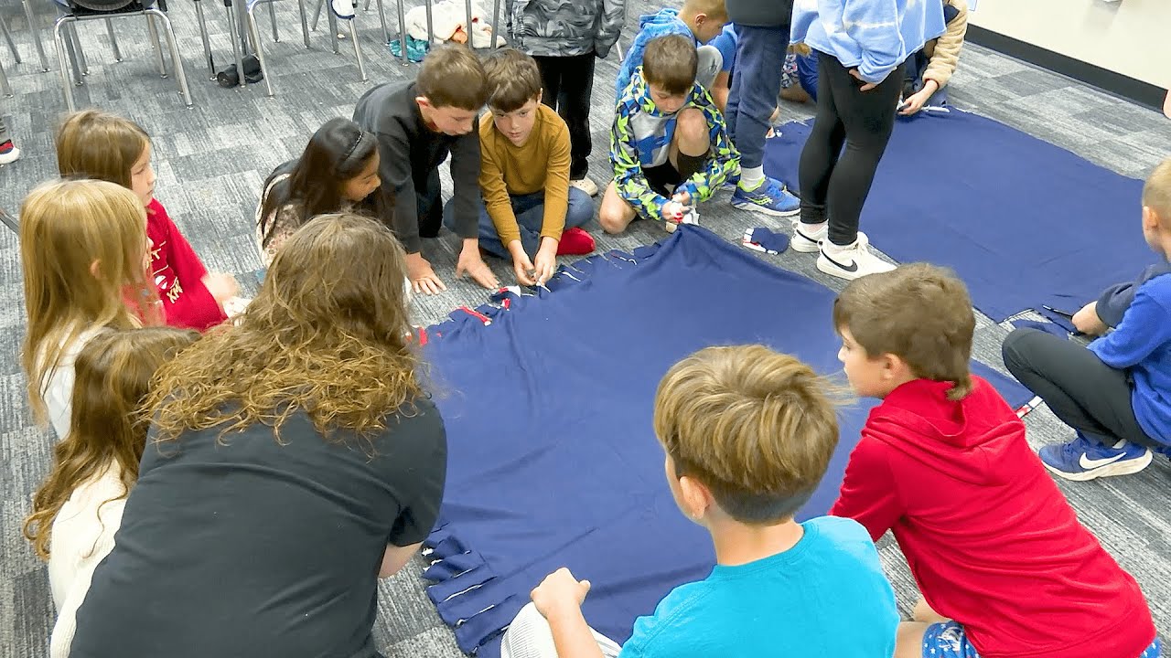 A Day of Service at Doby's Bridge Elementary - YouTube