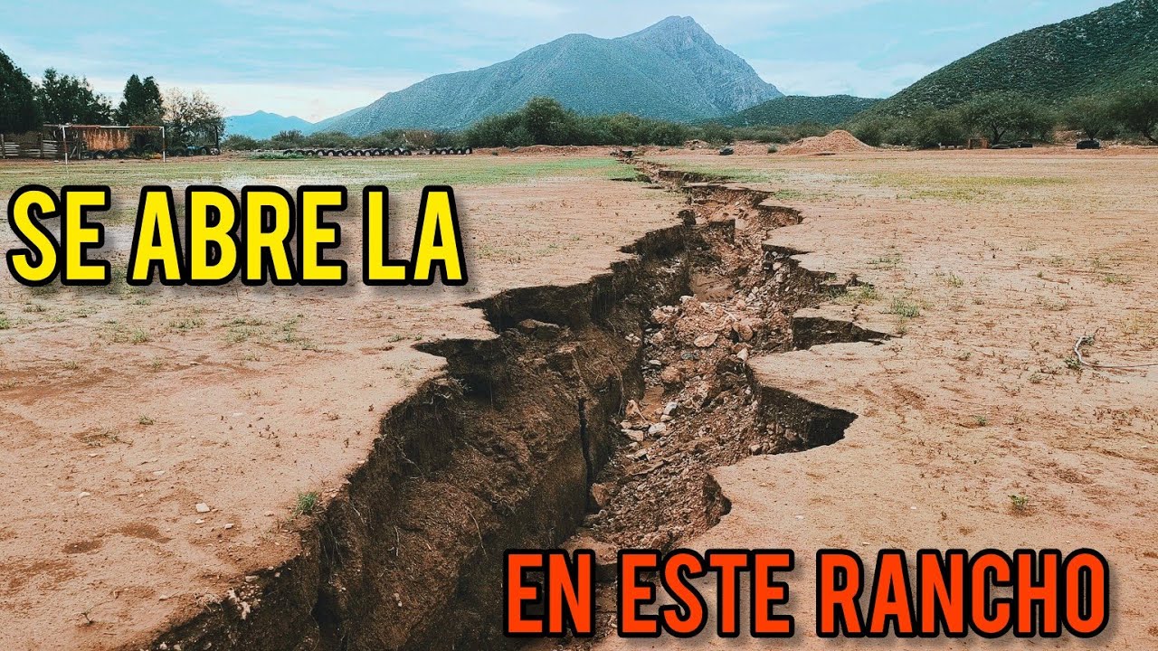 SE ABRE LA TIERRA EN EJIDO MIELERAS MUNICIPIO DE VIESCA COAH , MEXICO ...
