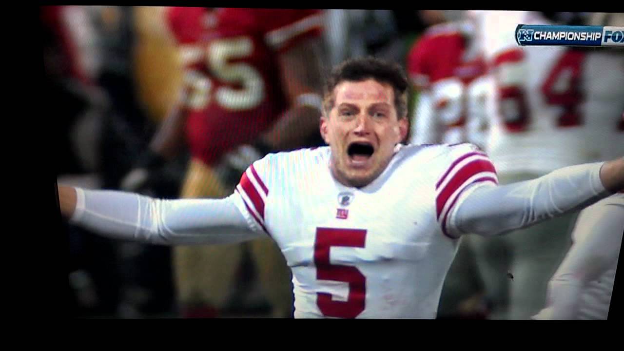 Steve Weatherford - Giants Kicker Im Going to the F*ing Super Bowl ...