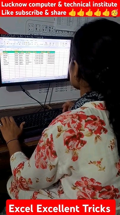 advance Excel tricks tips #computertricks #shortvideo #trendingshorts #newshort #goodnightstatus ...