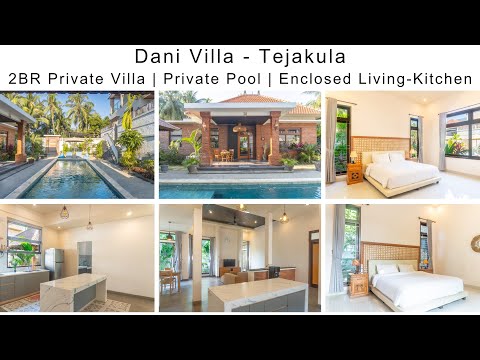 Dani Villa - Tejakula | 2 Bedroom Private Villa With Private Pool | Enclosed Living and Kitchen Area