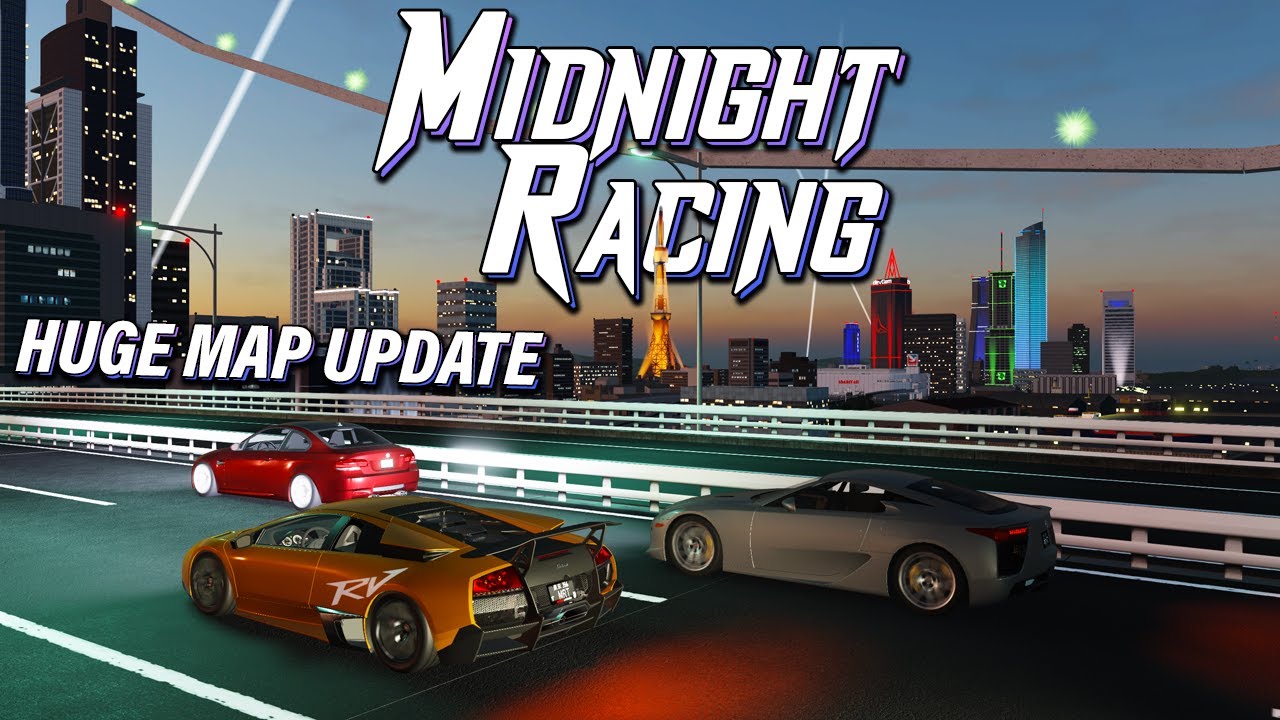 MASSIVE NEW MAP!! (Tokyo Bay) || ROBLOX - Midnight Racing Tokyo - YouTube
