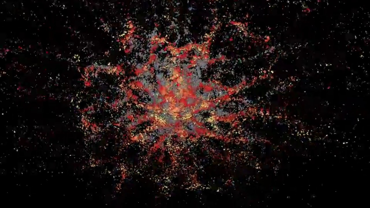 Catastrophic Giant Impact (SPH simulation) - YouTube