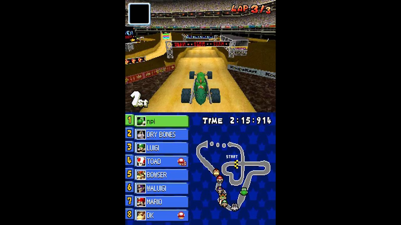 Nintendo DS Longplay [073] Mario Kart DS (part 2 of 3) - YouTube