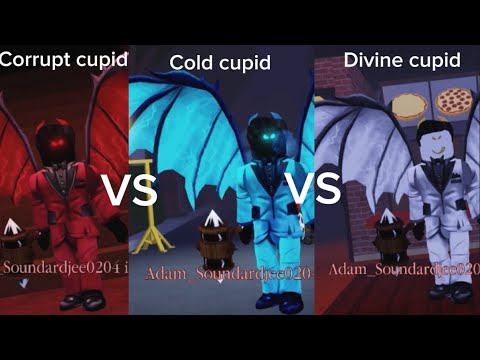 Corrupt Cupid & Cold Cupid & Divine cupid gameplay🔥🔥 - Roblox Survive ...