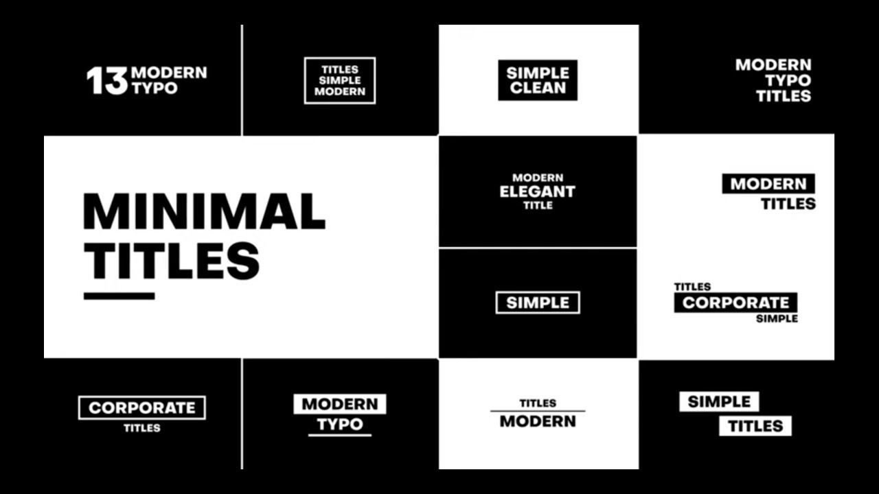 Dynamic Texture Titles V2 - Free Download #aftereffects #Templates ...