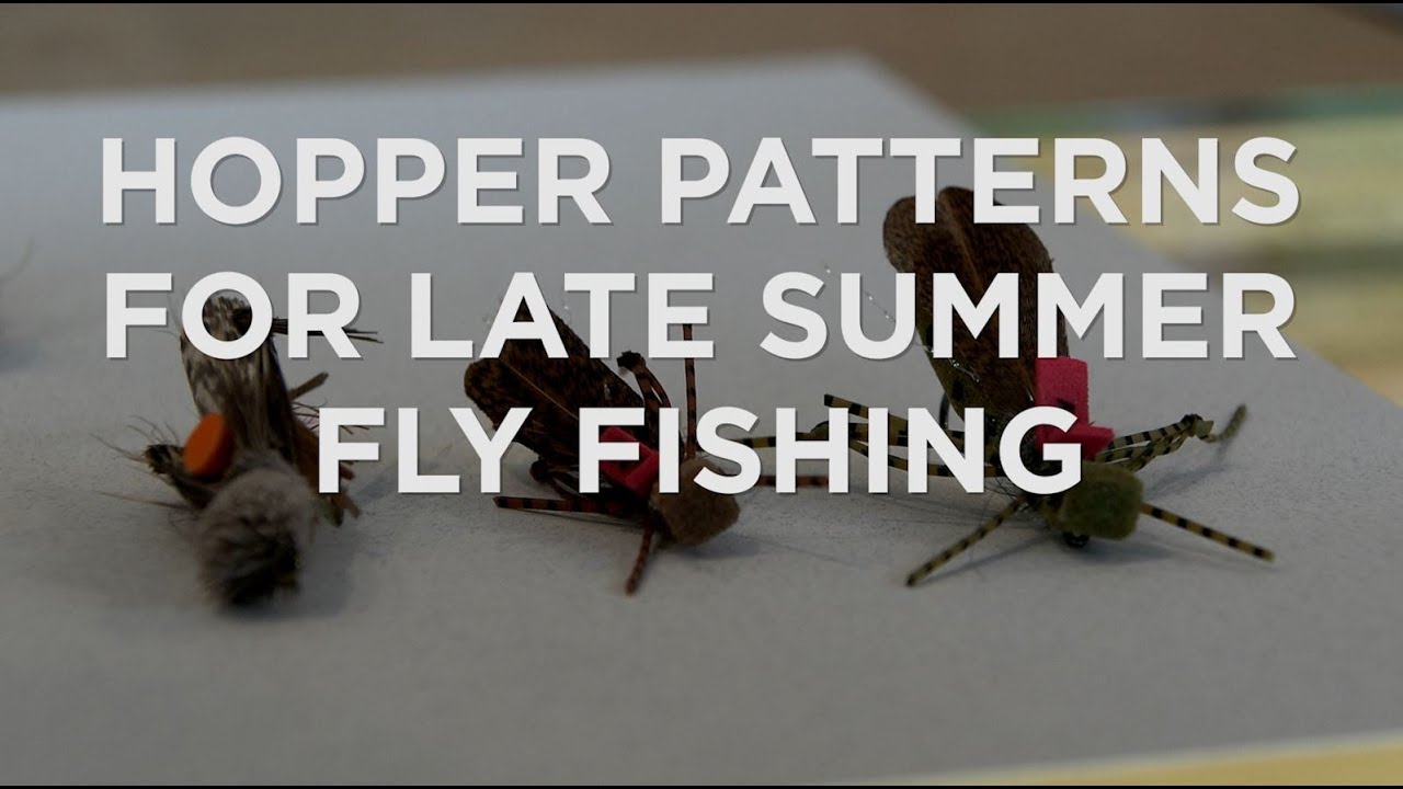 Fish Tech Tip: Hopper Patterns for Late Summer Fly Fishing - YouTube