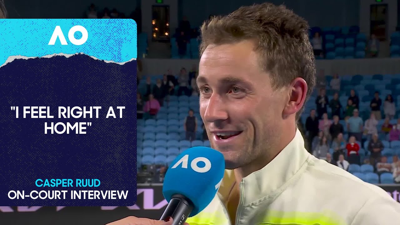 Casper Ruud On-Court Interview | Australian Open 2026 Second Round ...