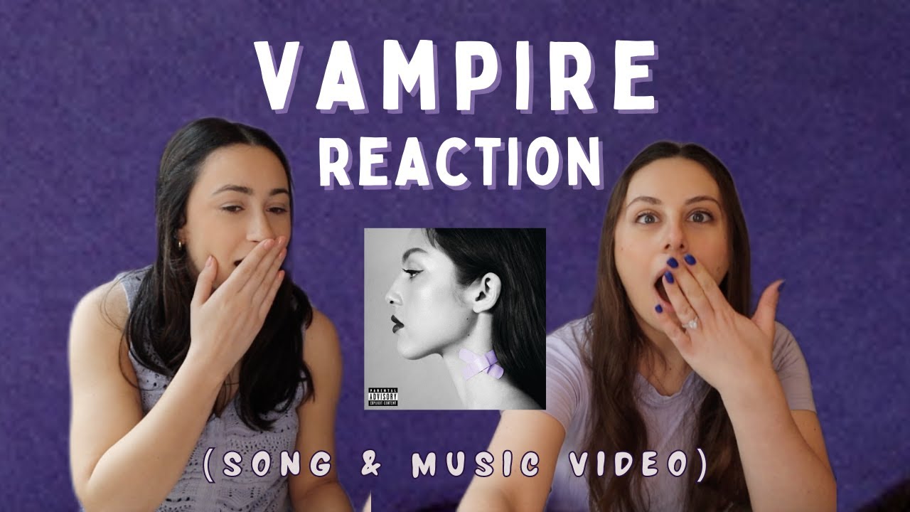 vampire - Olivia Rodrigo Reaction (song & music video) - YouTube