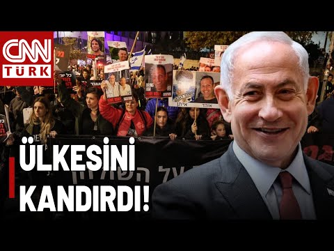 Netanyahu Rehine Ailelerini Çıldırttı: \