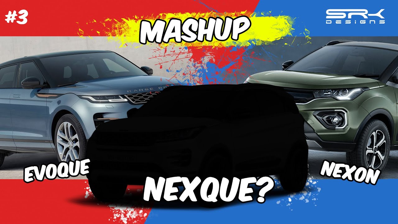 Tata Nexon modified into a Range Rover Evoque - Mashup 3 | SRK Designs ...
