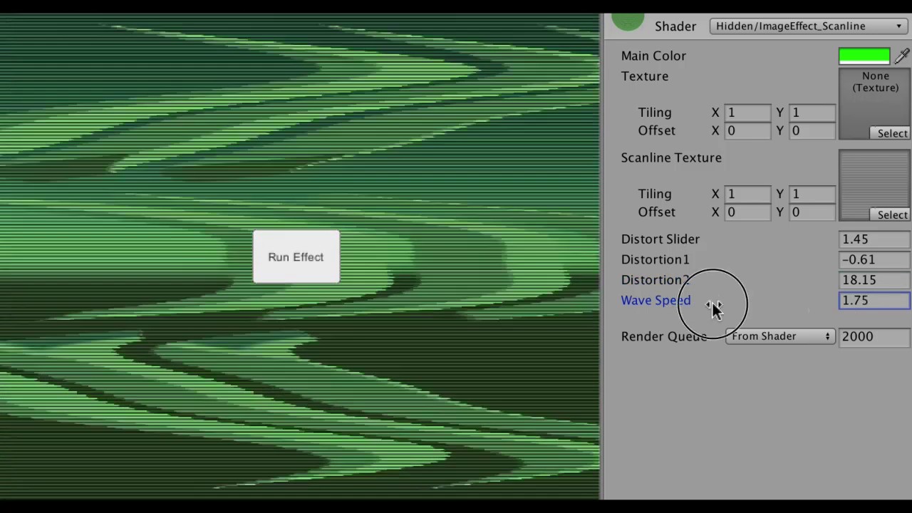 Scanlines Image Effect - YouTube