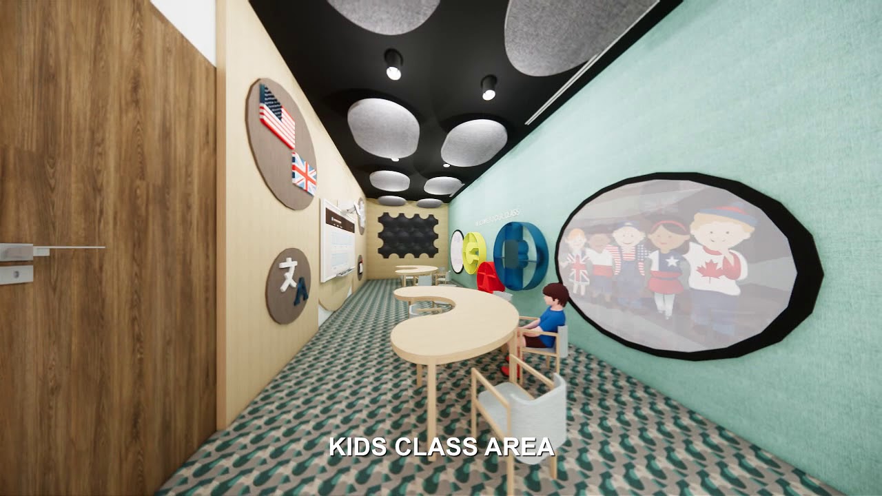 English Education Center | Render 3D Video Animation - YouTube