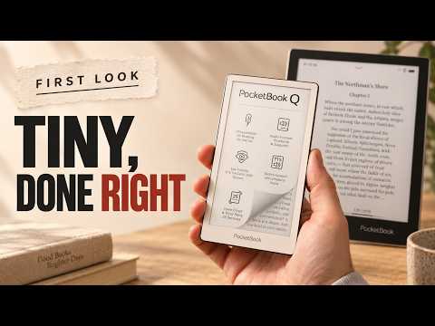 PocketBook Q – A Tiny E-Reader Done Right