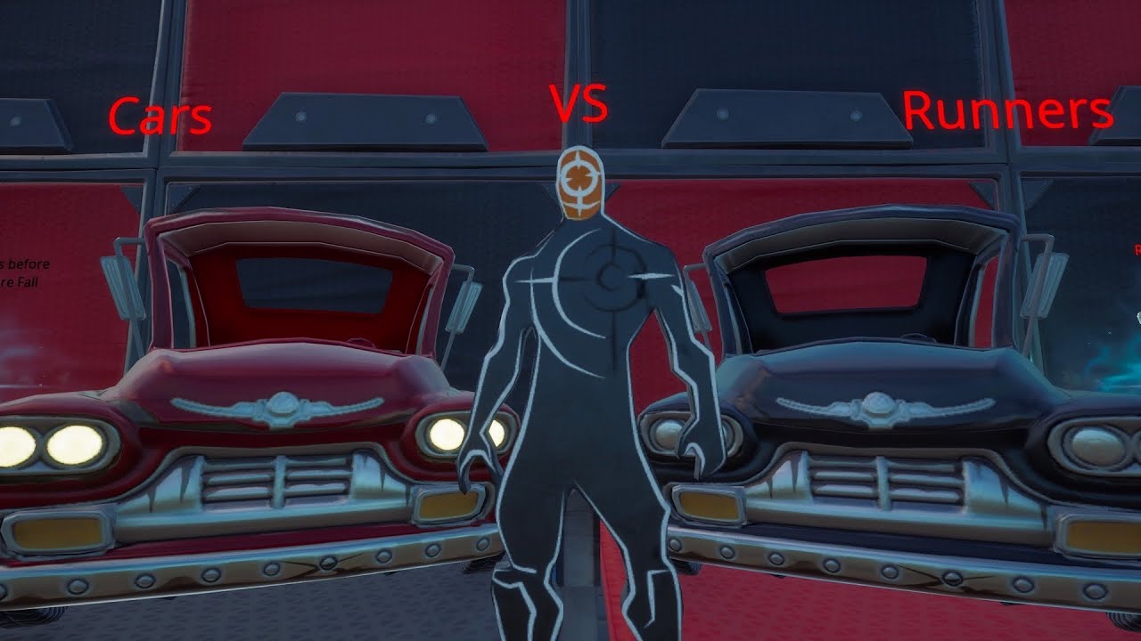 Cars vs Runners (new map) - YouTube