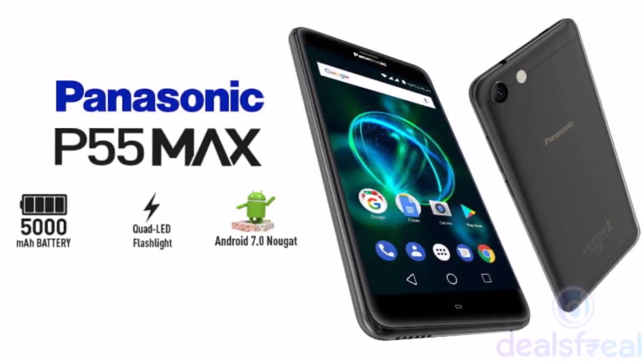 الإعلان عن هاتف Panasonic P55 Max ببطارية ضخمة - YouTube