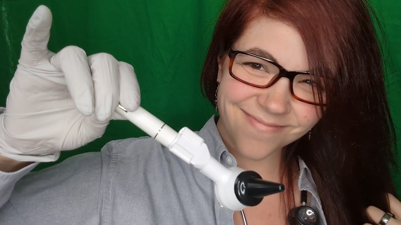Ear Upgrade Pt. 1- ASMR Roleplay Ear Cleaning and Exam - Evaluating ...