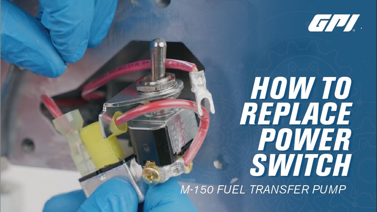 GPI M-Series How to Replace Power Switch - YouTube