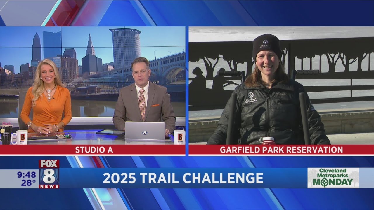 Cleveland Metroparks kick off 2025 Trail Challenge - YouTube