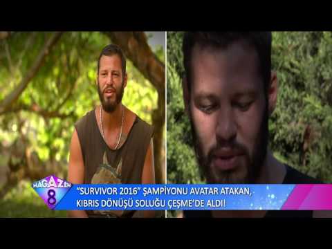 Survivor 2016 Şampiyonu Atakan Arslan Kıbrıs Dönüşü Soluğu Çeşme'de Aldı