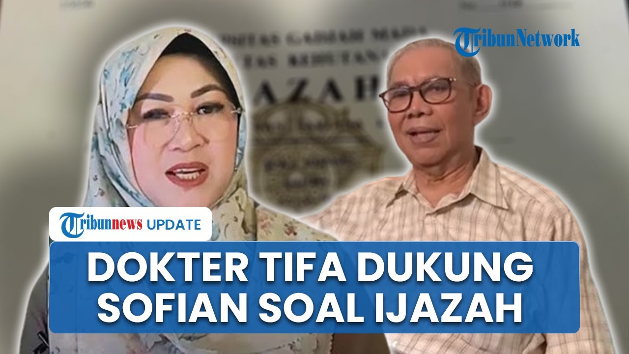 Dokter Tifa Dukung Prof Sofian Effendi Cabut Pernyataan Ijazah Jokowi: Hindari Hal Terburuk ...