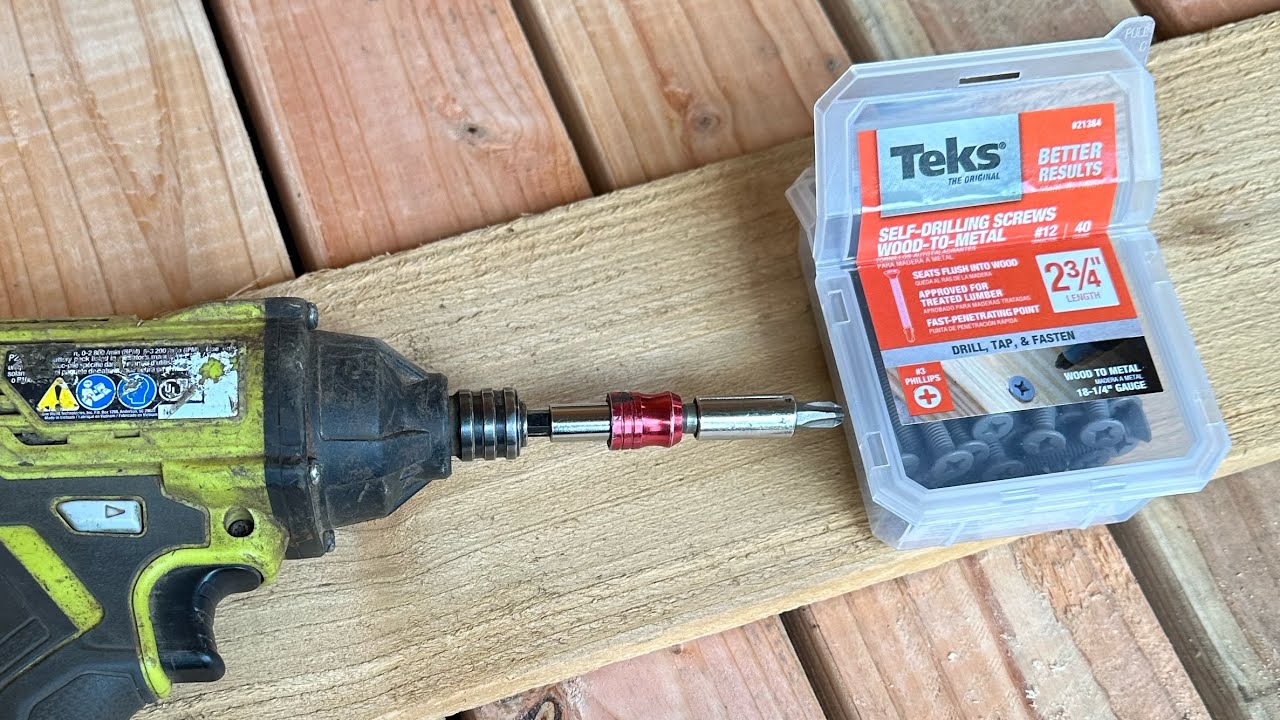 How To Choose The Right Trailer Deck Screws Wood To Metal YouTube