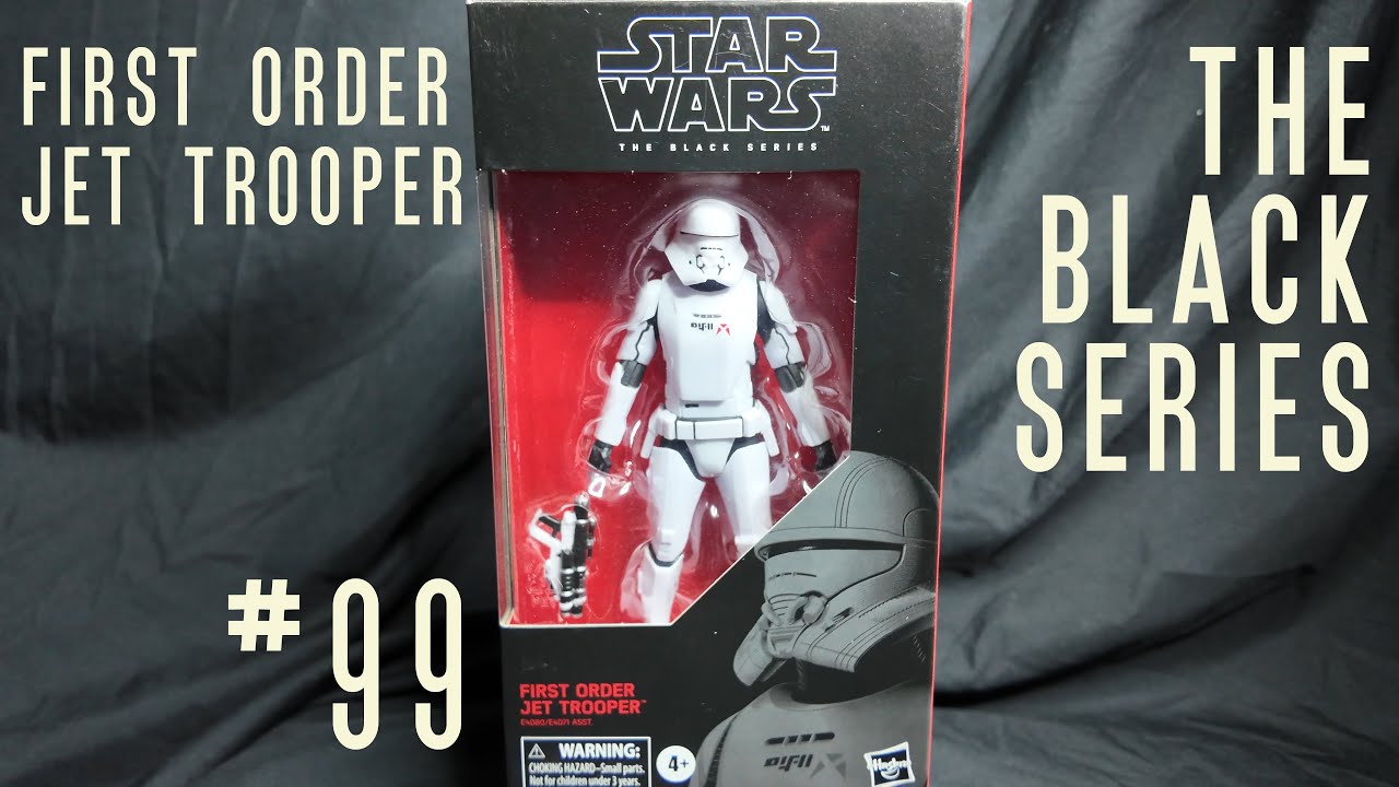 Star Wars : First Order Jet Trooper #99 The Black Series Action Figure ...