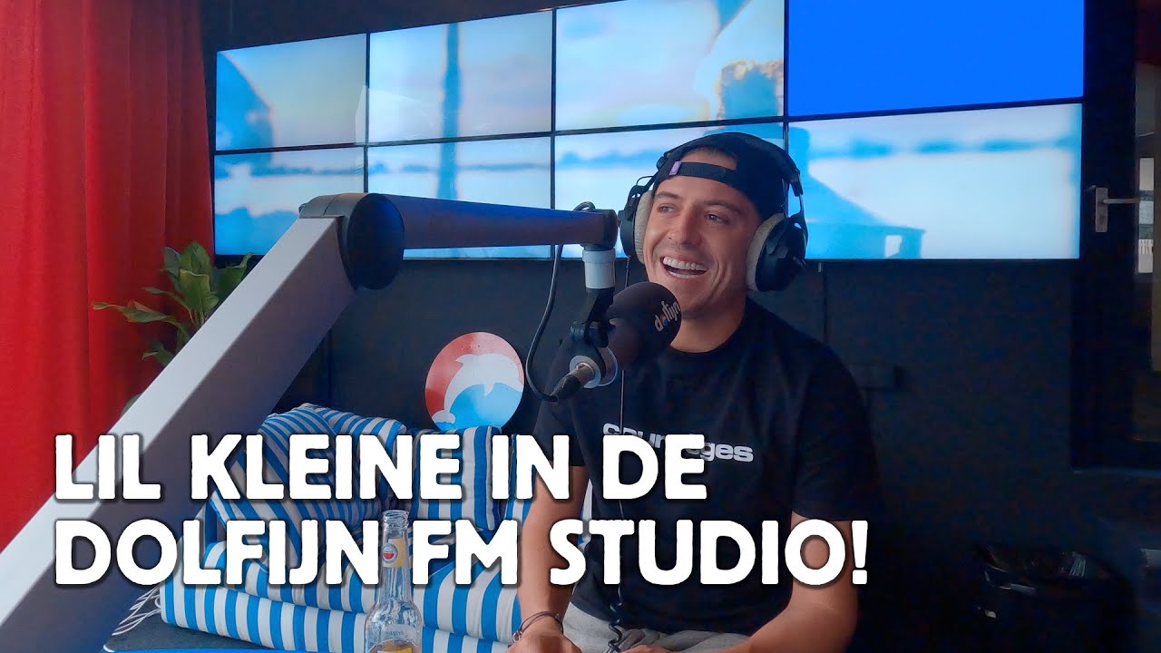 'DAT IS HET ENIGE WAT IK EROVER KAN ZEGGEN!' Lil Kleine in de studio! - YouTube