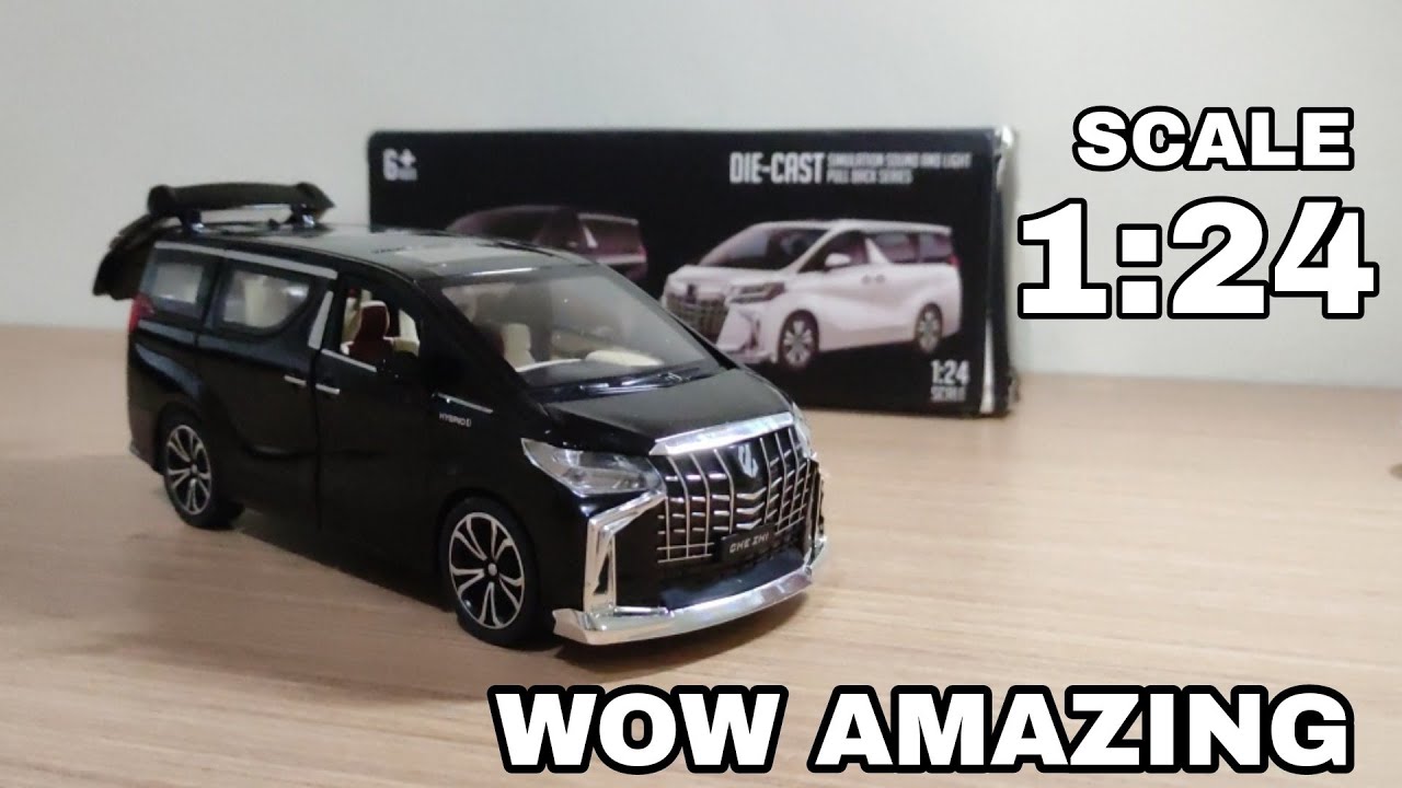 Unboxing Che Zhi Diecast Scale 1:24 Toyota Alphard | Alphard ...