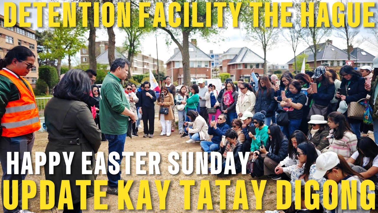HAPPY EASTER SUNDAY! UPDATE SA THE HAGUE DETENTION FACILITY APRIL 20 ...