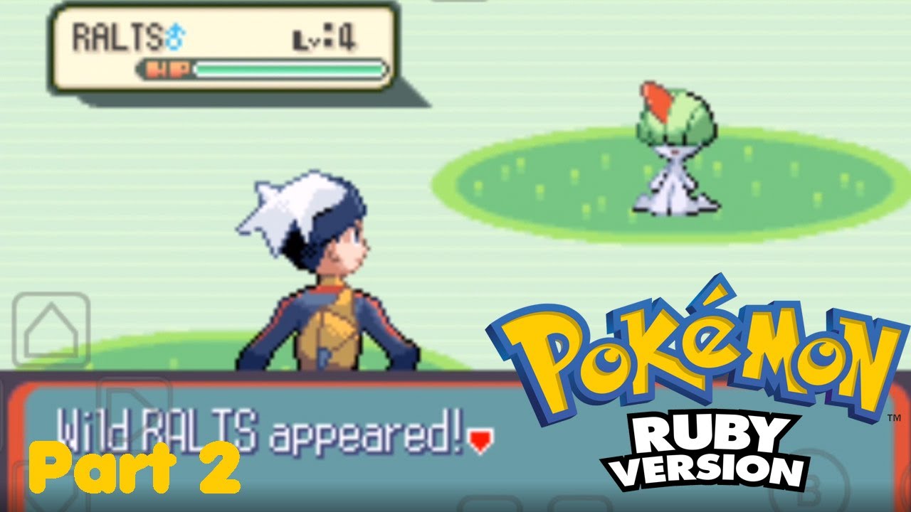 Pokémon Ruby Walkthrough Part 2 (No commentary) - Route 102 & finding ...