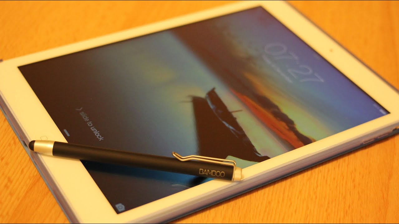 Unboxing "Wacom Bamboo Style Alpha" 2013 (UK) - YouTube