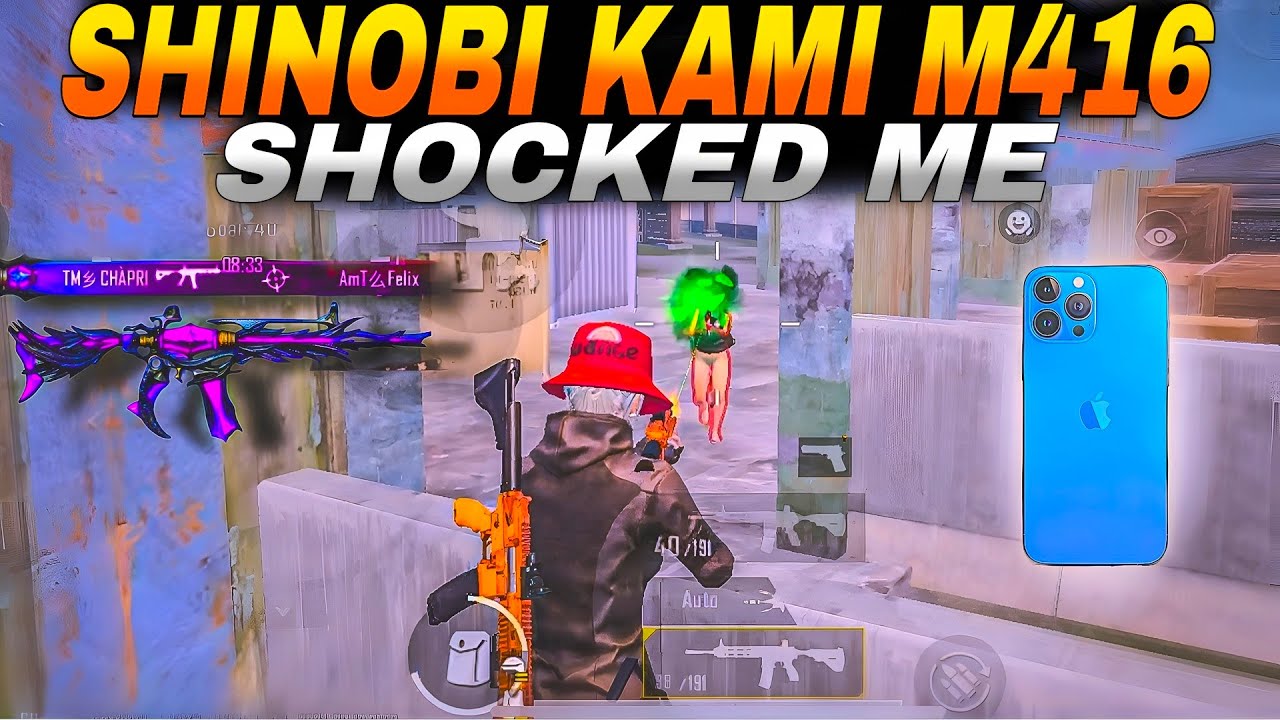 This TDM Player Have M416 SHINOBI KAMI | IPHONE 13 PRO 90 FPS 🔥🥵 - YouTube