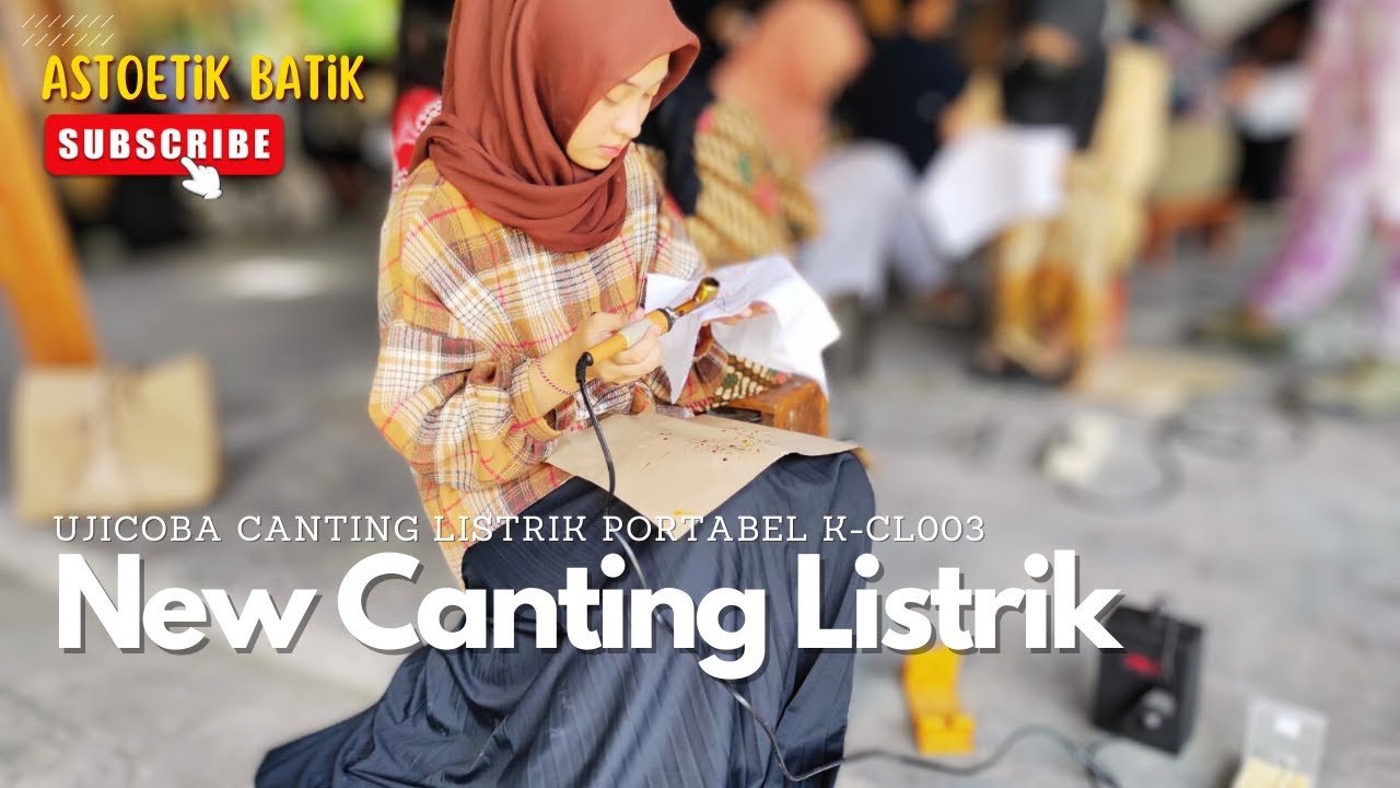 Pengenalan dan Cara Penggunaan New Canting Listrik Portabel Astoetik K ...