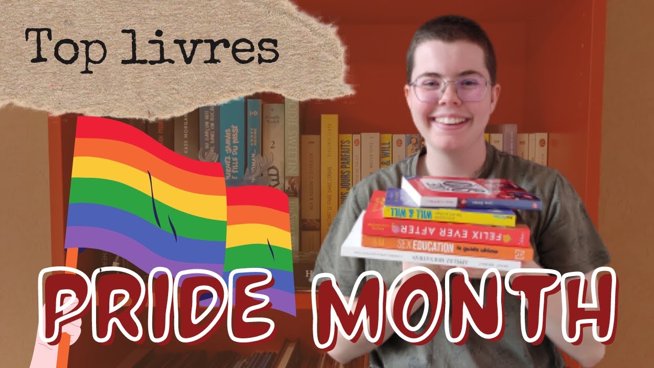 5 LIVRES À LIRE POUR LE PRIDE MONTH - des personnages LGBT+ - YouTube