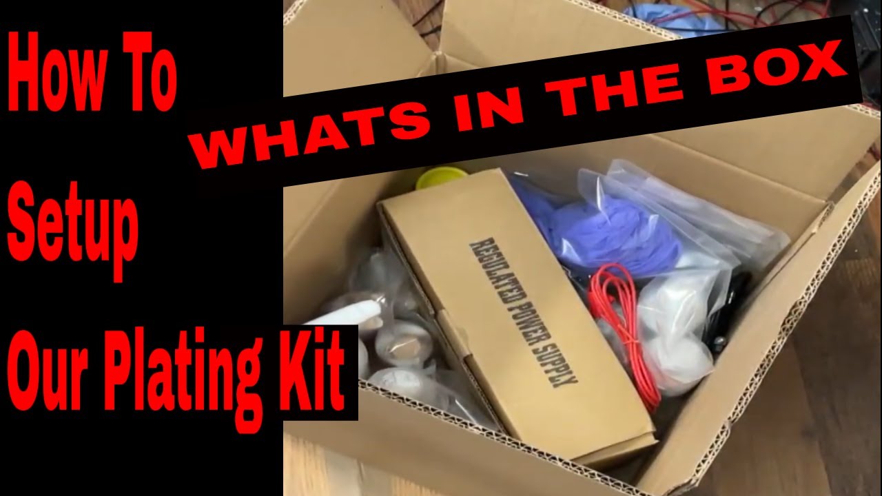 Plating kit setup - YouTube