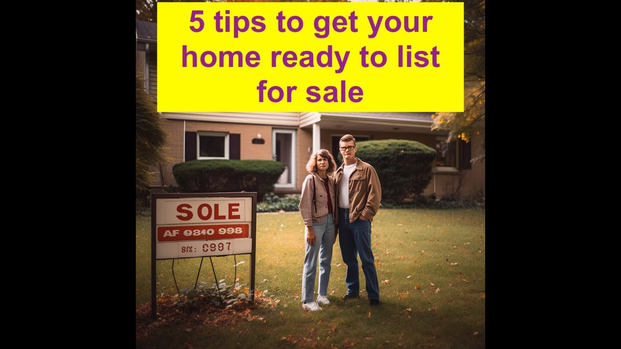 5 tips to list your home for sale - YouTube