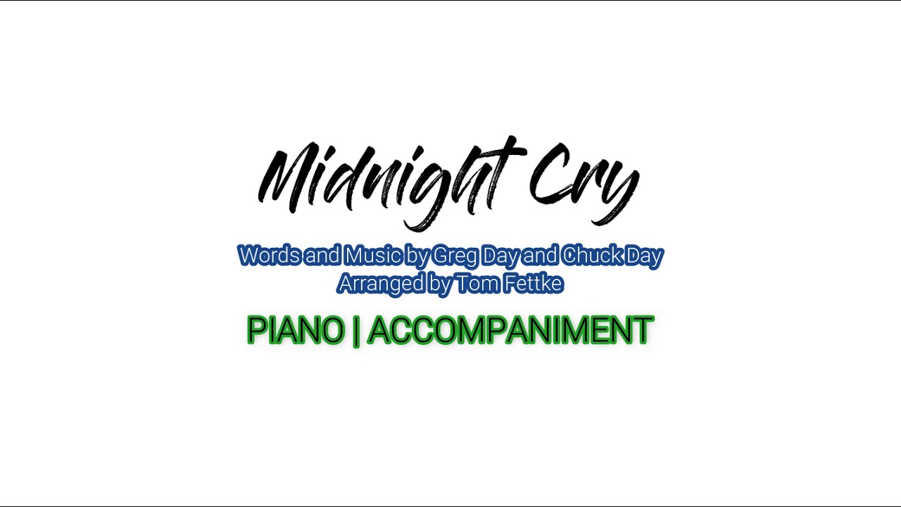 Midnight Cry | Piano | Accompaniment | Lyrics - YouTube