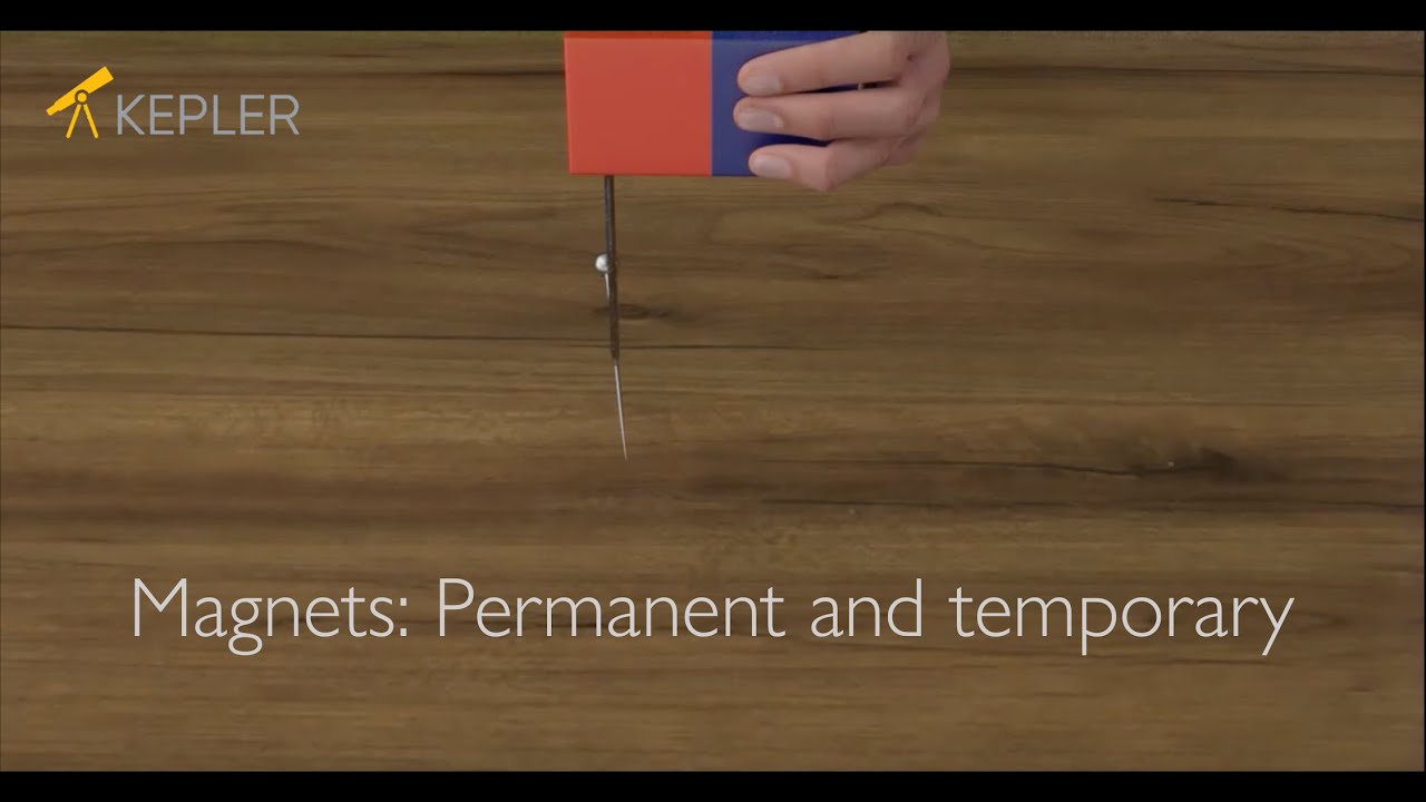 Temporary and permanent magnets - YouTube