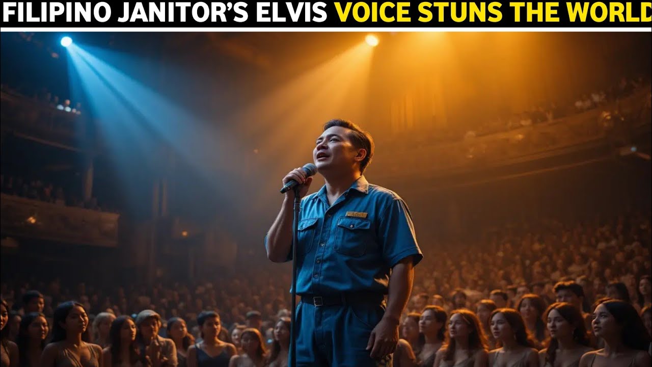 From Mop to Mic Filipino Janitor’s Elvis Voice Brings the World to ...