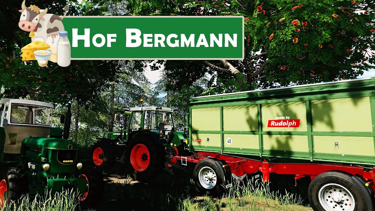 LS19 HOF BERGMANN #64: Mist für unsere Apfelbäume | LANDWIRTSCHAFTS ...