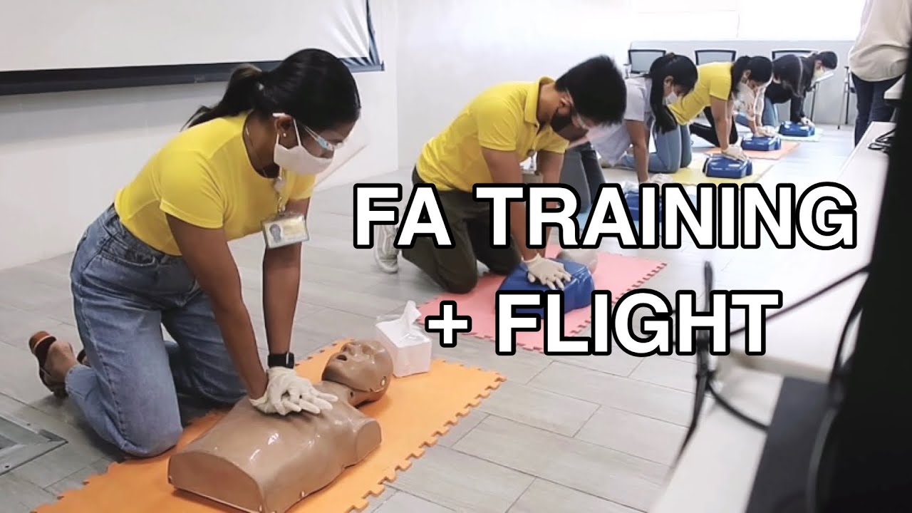 TRAININGS WE DO BEFORE FLYING! ️ (FA Training) pt 2 | Alou Lopez - YouTube