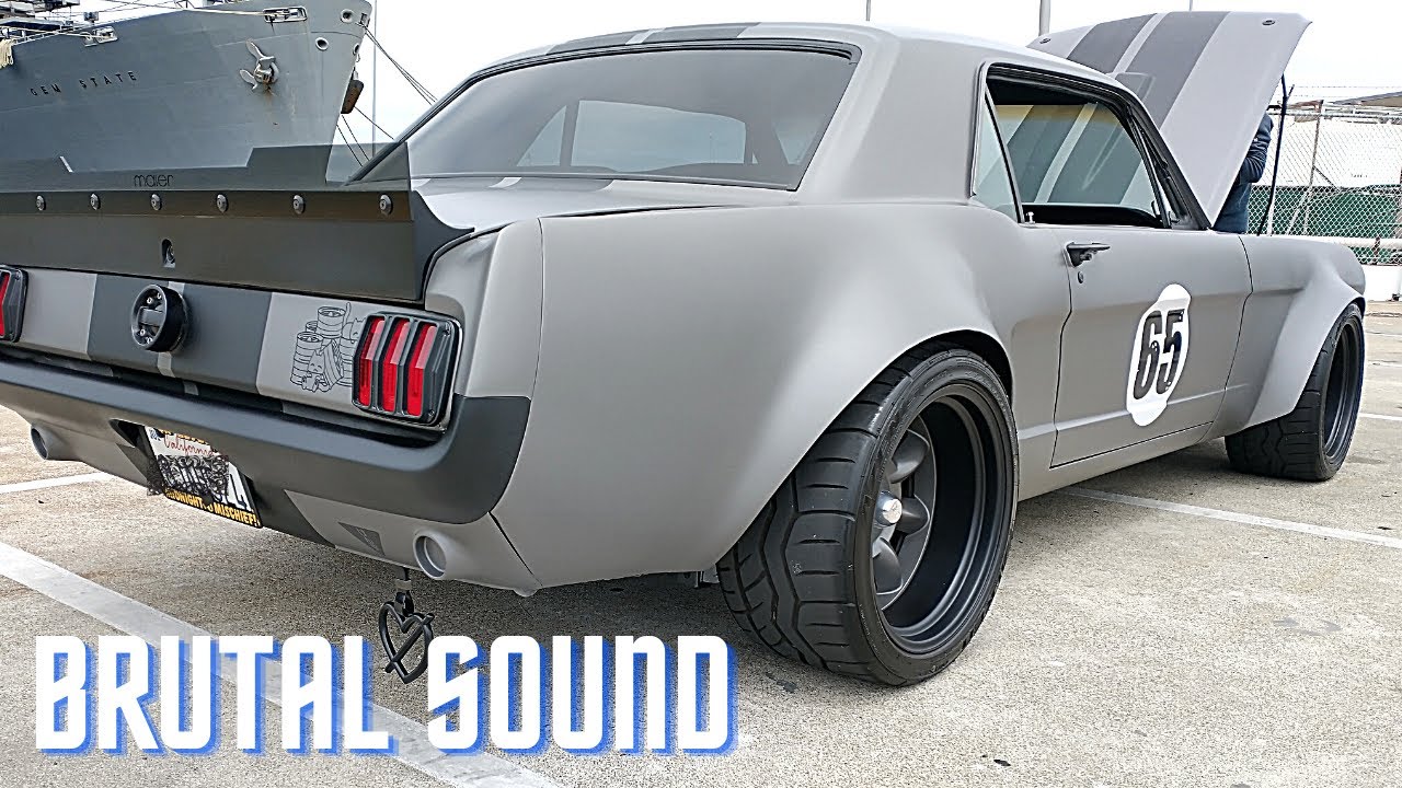 1965 Ford Mustang Sound | Exhaust sound | Pro Touring | Car owner IG ...