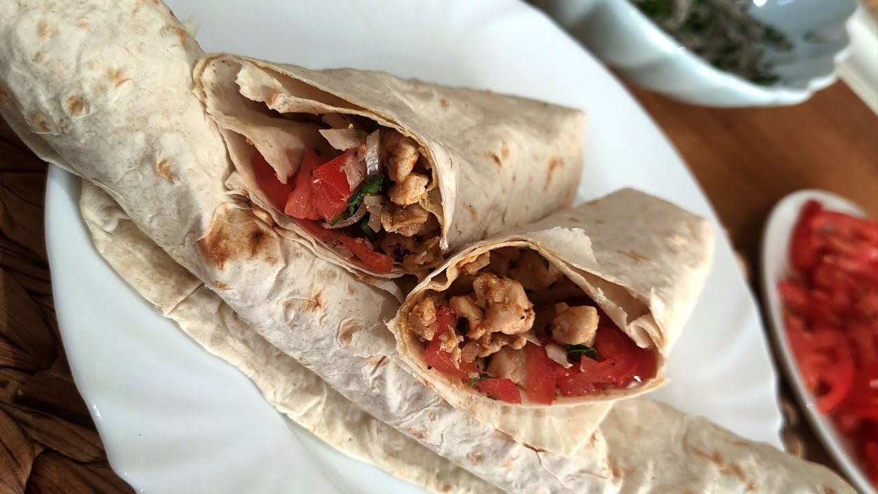 Evde tavuk tantuni tarifi 🐔 - YouTube