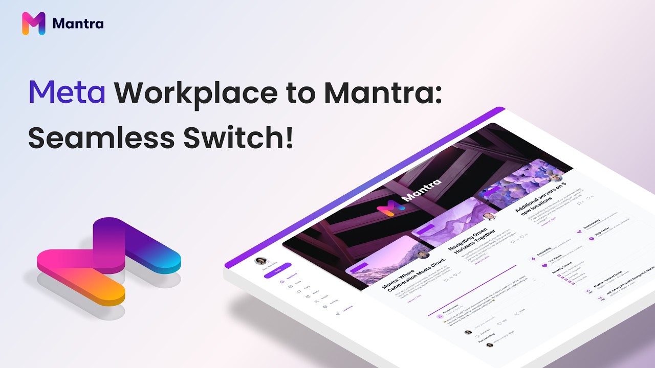 Mantra: The Ultimate Meta Workplace Alternative ⚡️ - YouTube