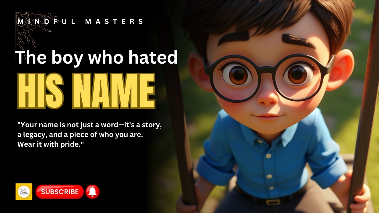 The boy who hated his name | Mindful Masters | #inspiration #motivation ...