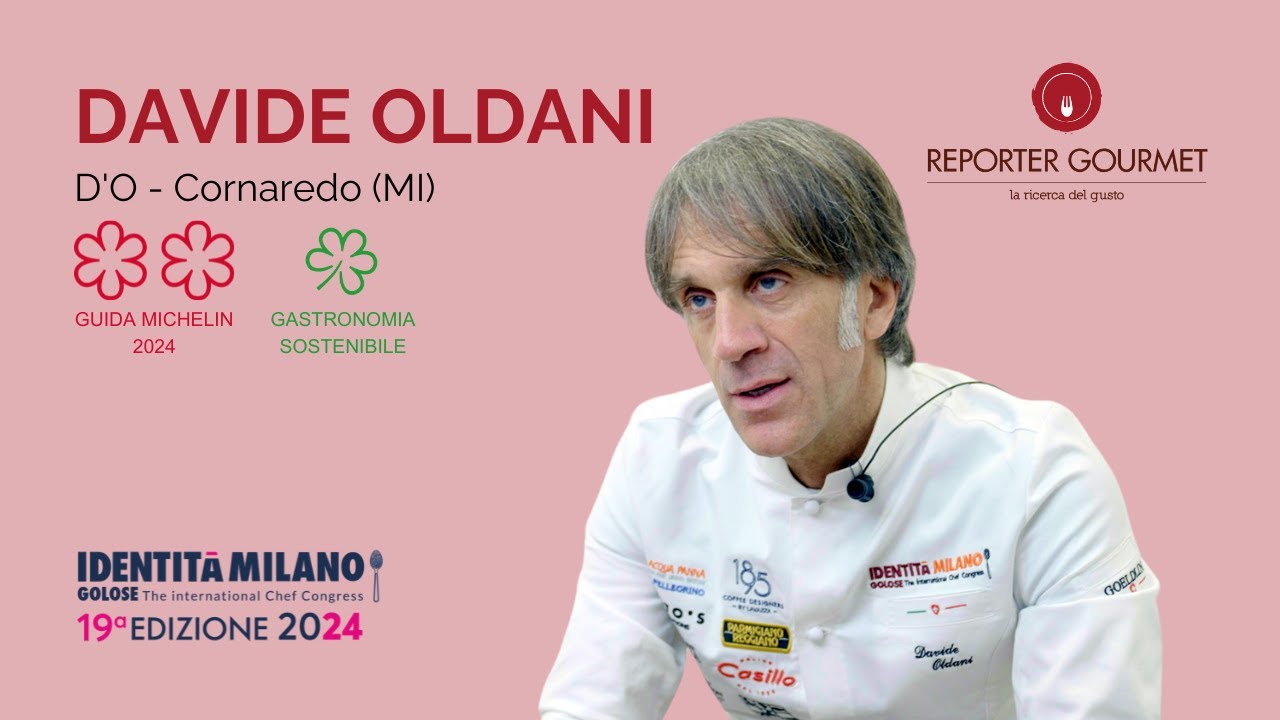 Davide Oldani - Identità Milano 2024 - YouTube