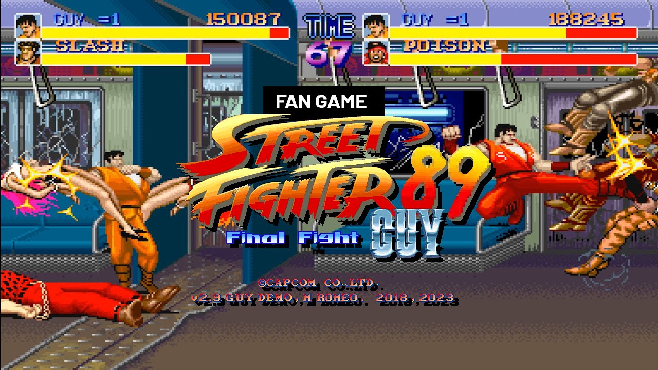 Street Fighter 89 Guy - Private demo - YouTube